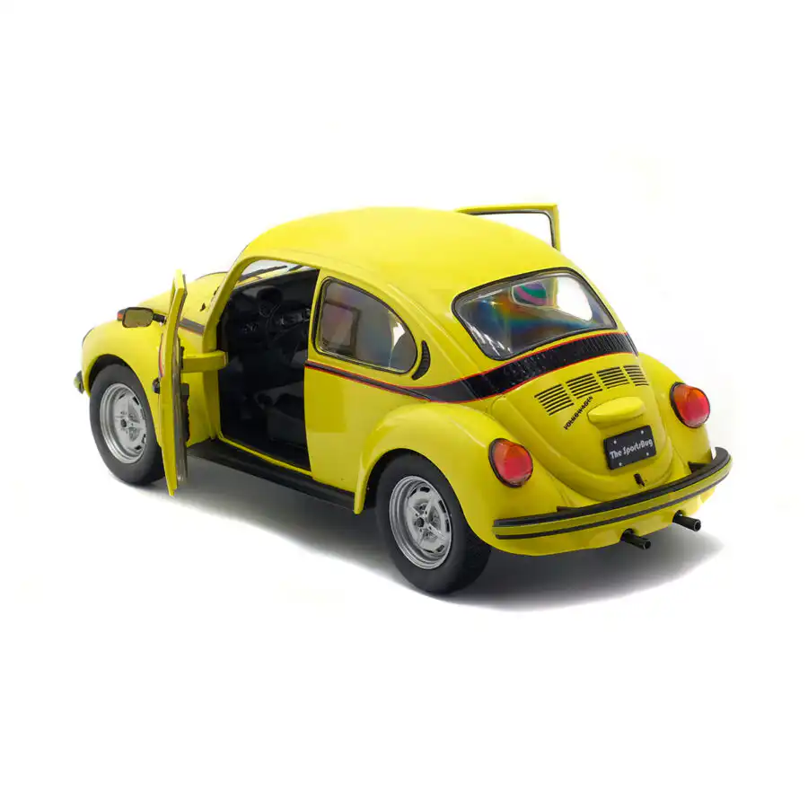 Volkswagen Vocho Beetle 1303 Sport Amarillo Escala 1/18 Solido | Motoredge