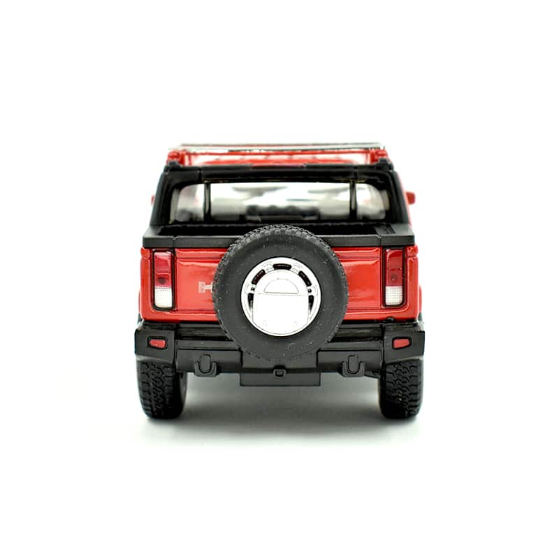 Hummer H2 SUT 2005 Kinsmart Fricción Escala 1:40 Rojo | Motoredge México Autos A Escala