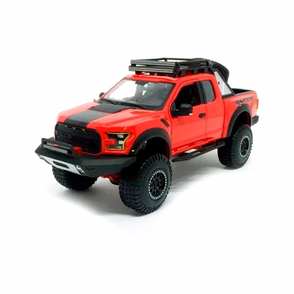 Ford F150 Raptor 2017 Off Road Pick Up Roja Maisto 1:24 | Motoredge ...