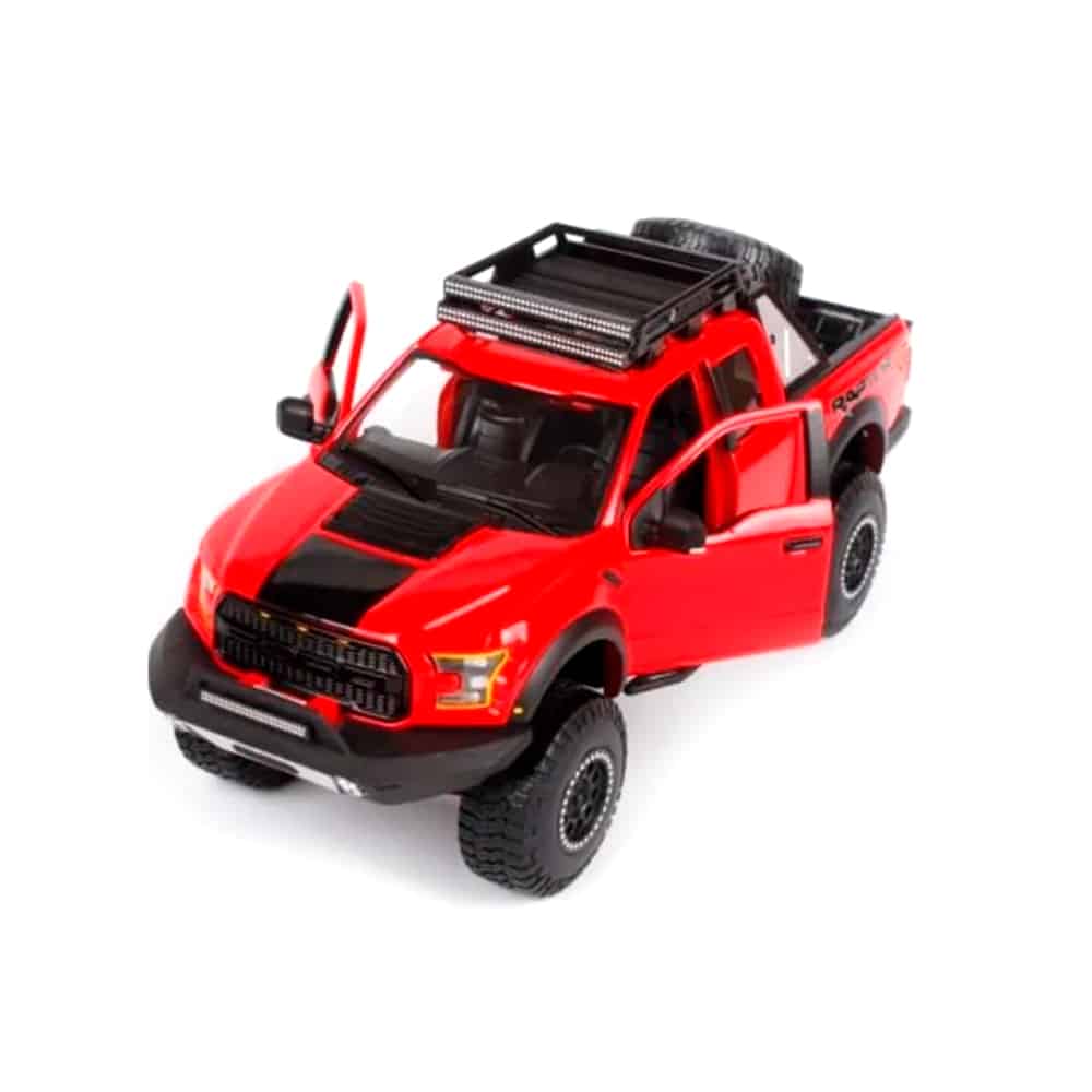 Ford F150 Raptor 2017 Off Road Pick Up Roja Maisto 1:24 | Motoredge ...