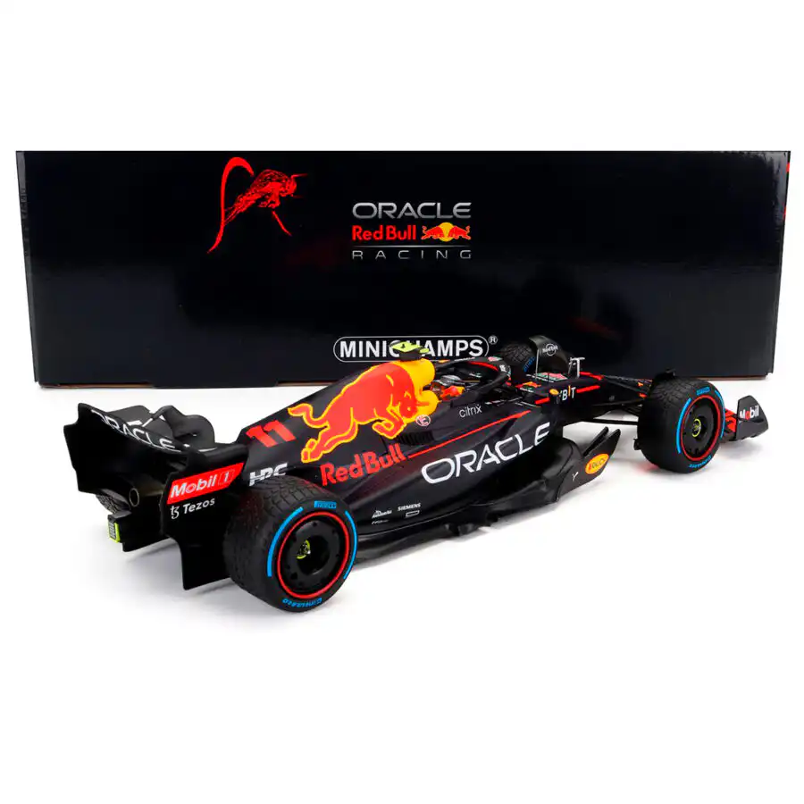 Sergio Checo Pérez Red Bull RB18 Ganador Mónaco 2022 Minichamps 1/18 ...