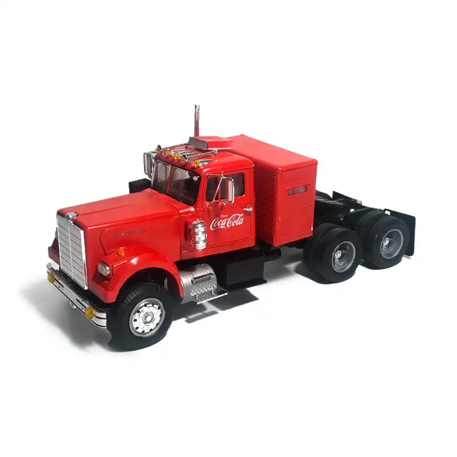Trailer Western Star Coca Cola Tracto Armable AMT Escala 1/25 | Motoredge