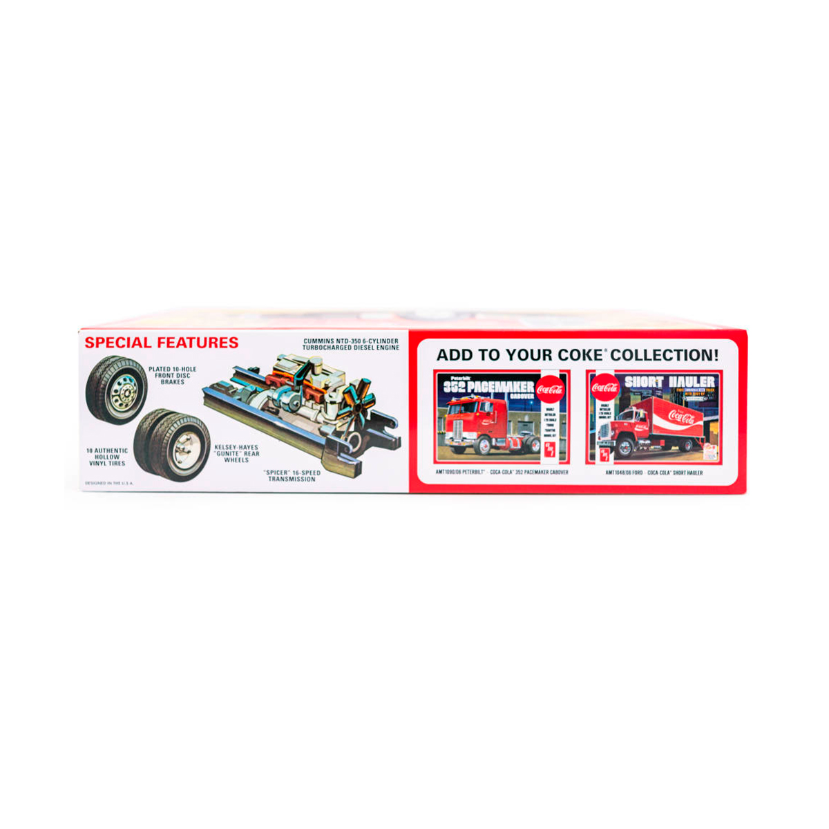 Trailer Western Star Coca Cola Tracto Armable AMT Escala 1/25 ...