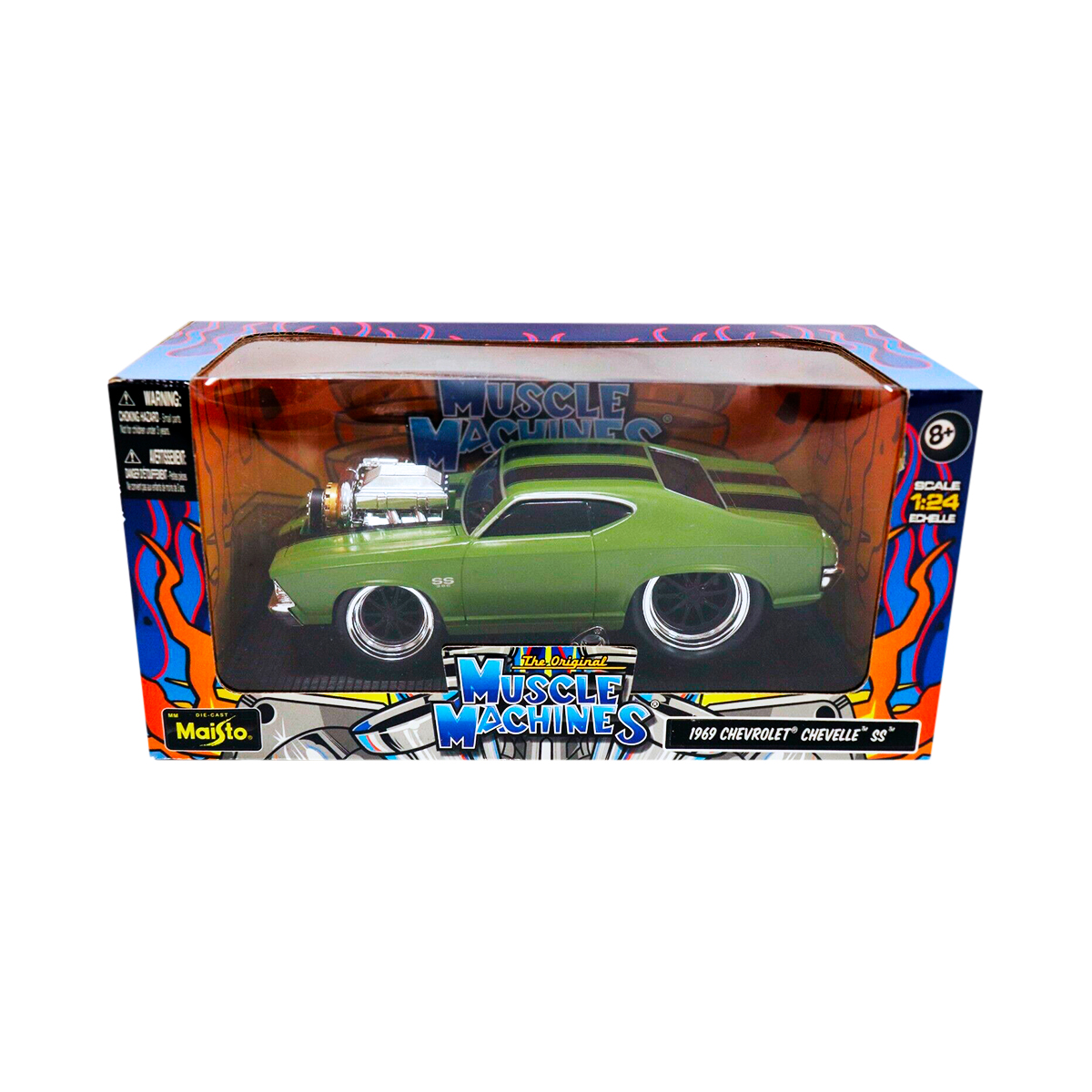 Chevrolet Chevelle SS 1969 Muscle Machines Maisto Escala 1/24 ...