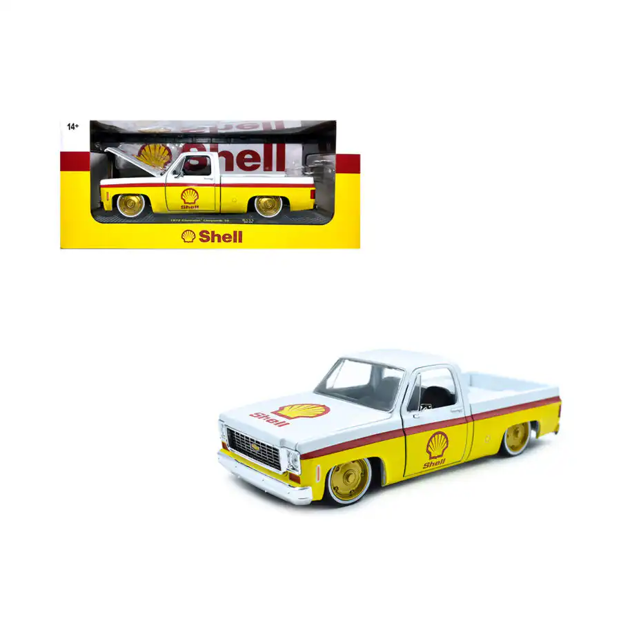 Chevrolet Cheyenne 10 1973 Shell M2 Machines Escala 1/24 | Motoredge