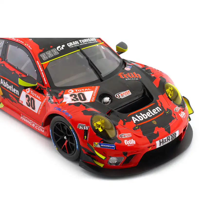 Porsche 911 GT3R #30 24h Nürburgring 2020 Frikadelli IXO 1/18 | Motoredge