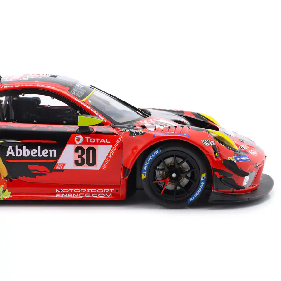 Porsche 911 GT3R #30 24h Nürburgring 2020 Frikadelli IXO 1/18 | Motoredge