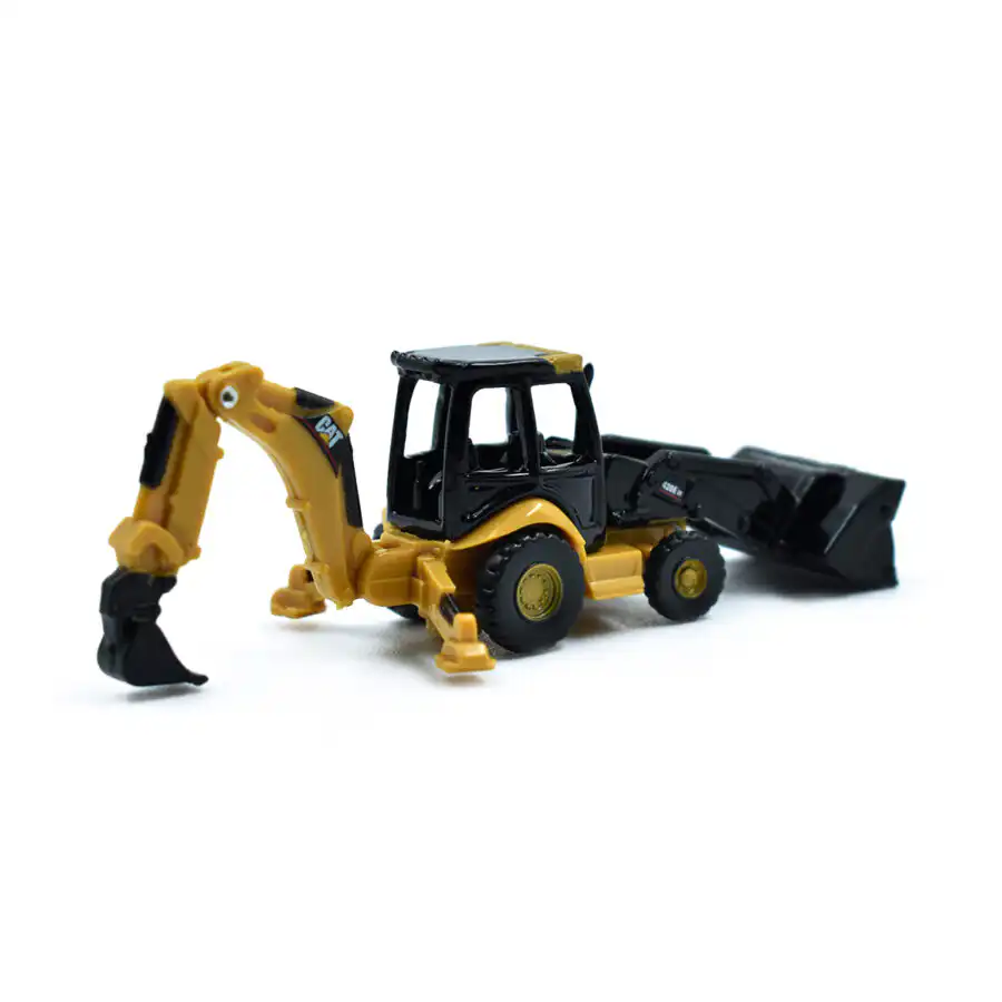 CAT 420E Retroexcavadora Backhoe Loader Micro Diecast Masters | Motoredge