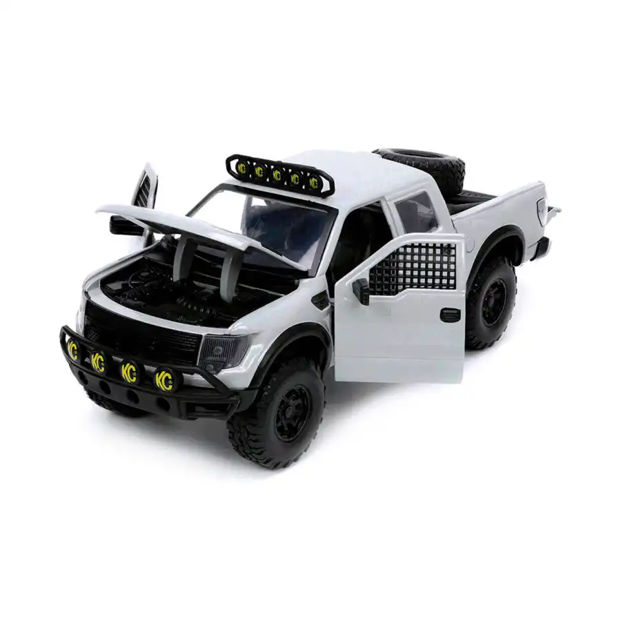 Ford F150 SVT Raptor 2011 con Rines Intercambiables Jada 1/24 | Motoredge