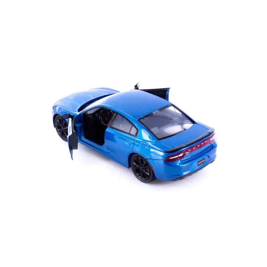 Dodge Charger SXT 2023 Timeless Legends Azul Motor Max 1/24 | Motoredge