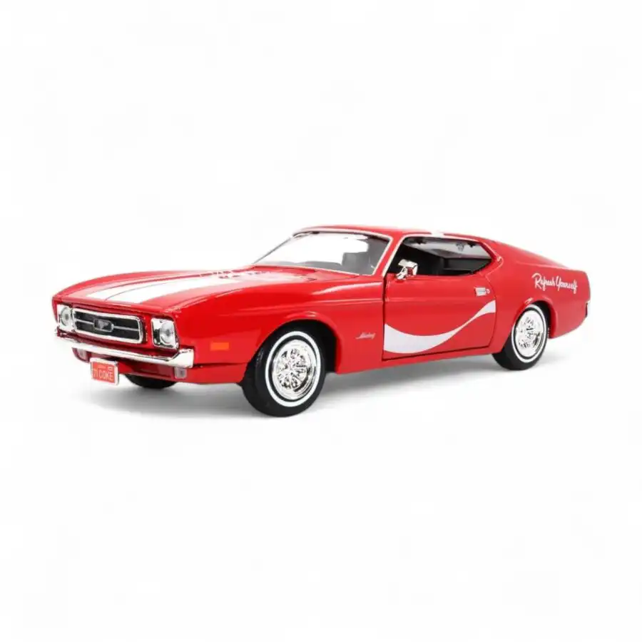 Ford Mustang Sportsroof 1971 Coca Cola Motor City Classics Escala 1/24 ...