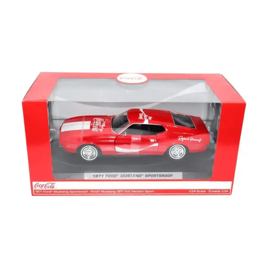 Ford Mustang Sportsroof 1971 Coca Cola Motor City Classics Escala 1/24 ...